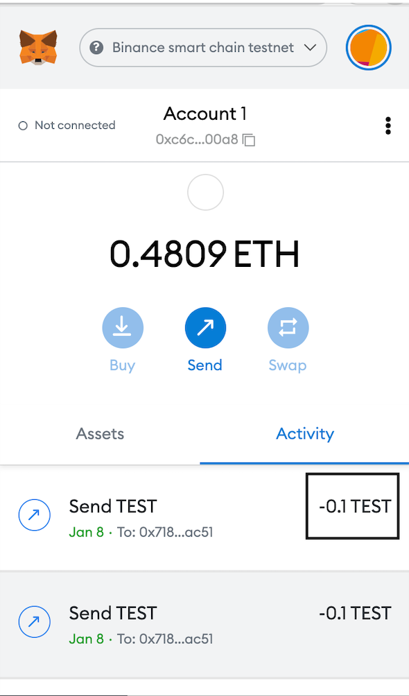 Floating number in ERC20 token. In the Metamask wallet, we can send… | by jing-yi Lee | Medium