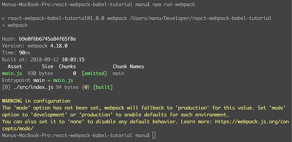 How to use ReactJS with Webpack 4, Babel 7, and Material Design | by Nazare Emanuel Ioan ...