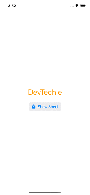 How to dismiss Sheet in SwiftUI. In this article, we will look at… | by DevTechie | DevTechie ...