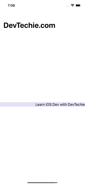 How to align single line text in SwiftUI | by DevTechie | DevTechie | Sep, 2022 | Medium