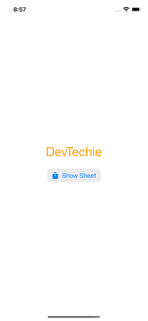 How to dismiss Sheet in SwiftUI. In this article, we will look at… | by DevTechie | DevTechie ...