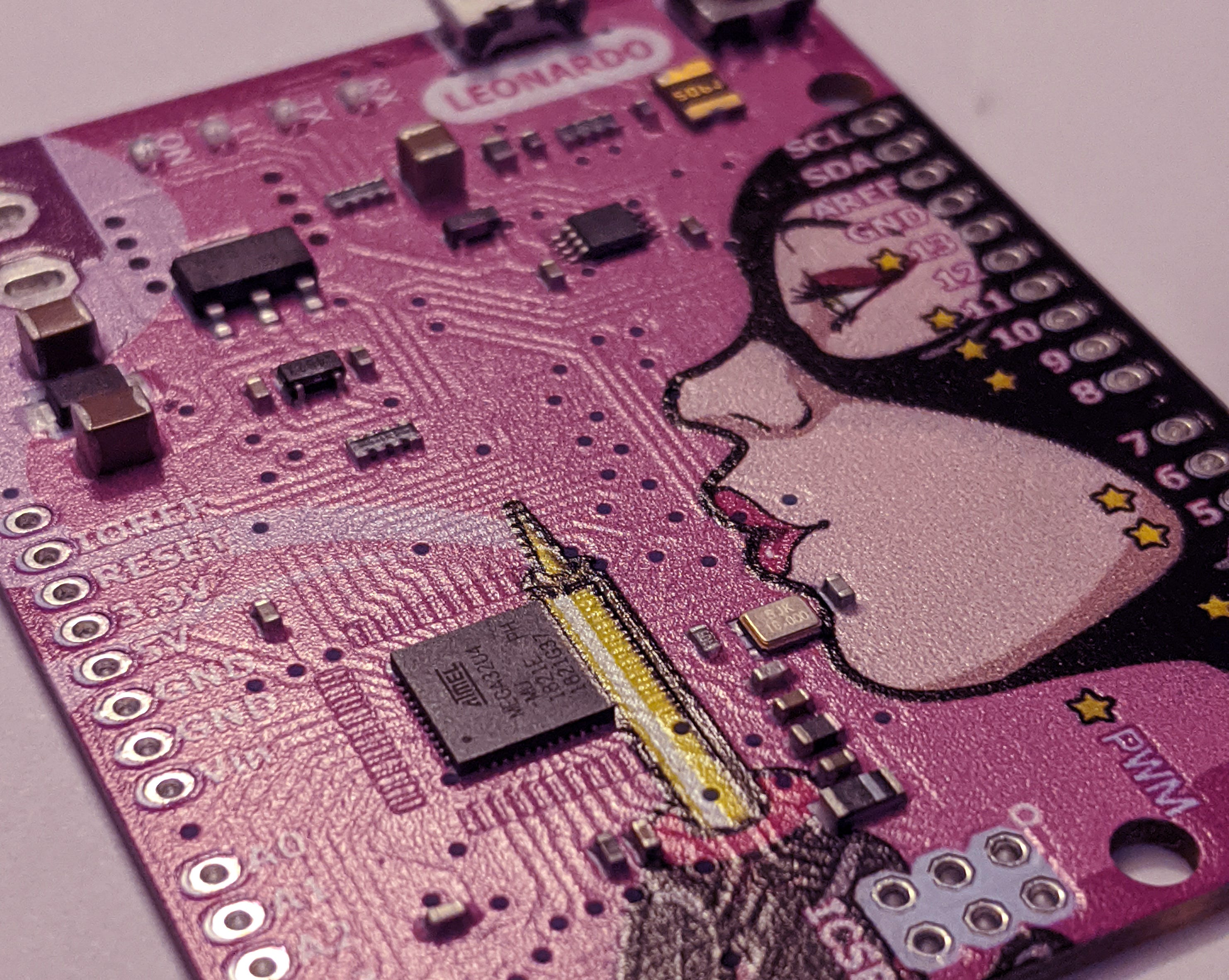 Anyone aware of custom PCB houses that do full-color silkscreen? : r ...