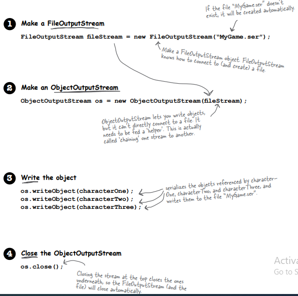 Saving Objects(Head First Java Chapter 14) | by Sanduns Sameera De ...
