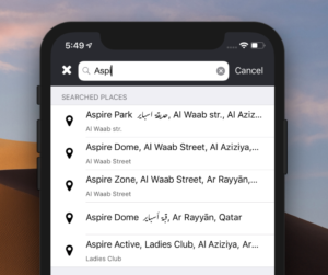 Creating an iOS Place Picker / Places Autocomplete / Search UI using Mapbox API | by Zeba Rahman ...