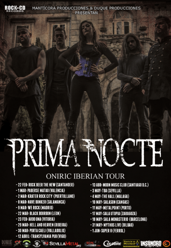 Prima nocte anuncia nuevas fechas. | by Metal Comunity | Metal comunity ...