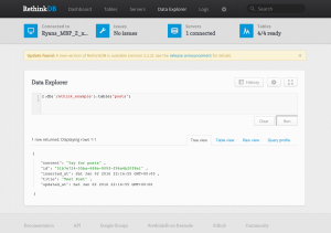 Getting Started with RethinkDB and the Phoenix Framework — Building an App | by Ryan Swapp | Medium