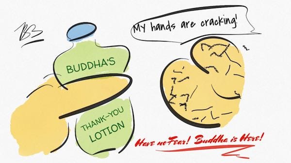 Carry a Bottle of Thank You Lotion and Apply Liberally | by Hsu Li | Medium