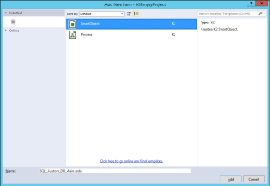 Create K2 SmartObject from any SQL Database | by Markus Kolbeck | Markus' Blog | Medium