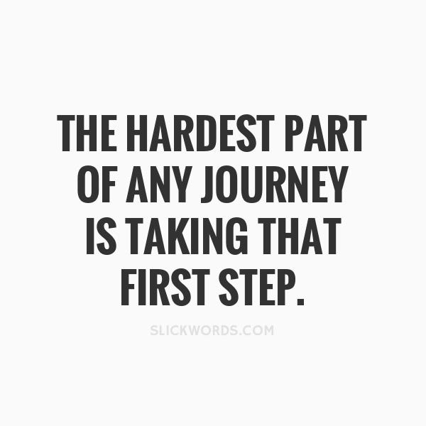 The First Step Is always the Hardest. | by Praise Oyewole | Medium
