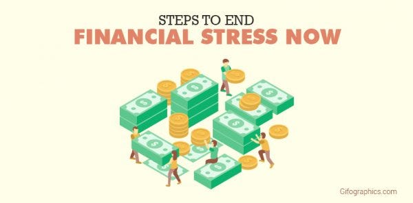 Steps to End Financial Stress Now | by Gifographics | Medium