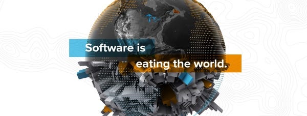 One way the world is Changing: Software is eating the world. | by ...