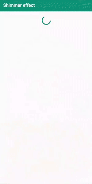 Android — แสดง Loading Progress รูปแบบใหม่ ด้วย Shimmer effect | by Wongsatorn Chanprasopchai ...