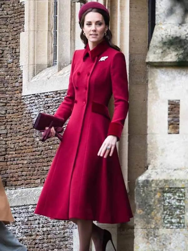 Flaunt The Extra-Alluring Kate Middleton Red Coat In Three Different ...