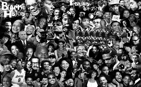 Black History Month Collage