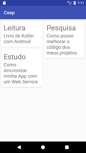 Criando lista com RecyclerView no Android com Kotlin | by Alex Felipe | CollabCode | Medium