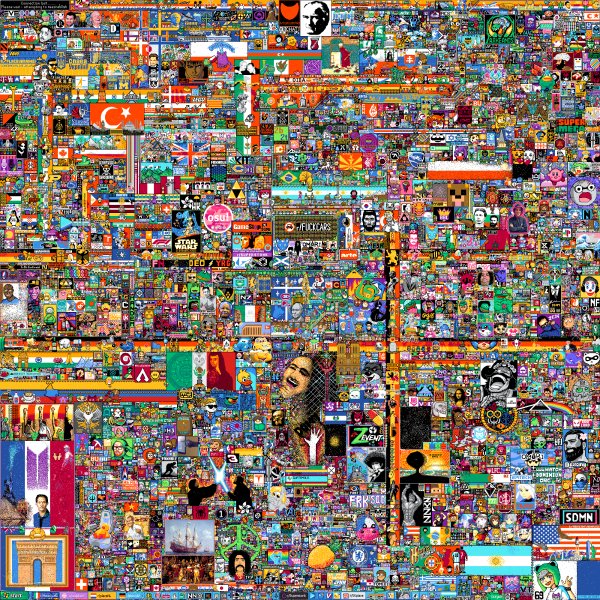 R/place through the Lens of Relational Art | by diggit magazine | Jan ...