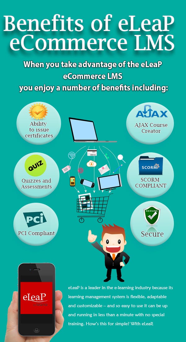 Benefits of eLeaP eCommerce LMS. http://visual.ly/benefits-eleap ... Benefits of eLeaP eCommerce LMS. http://visual.ly/benefits-eleap ...