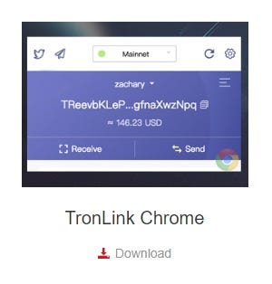 TronLink Chrome wallet creation. open the Google Chrome browser and go ...