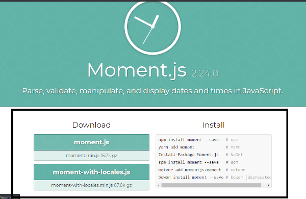 Moment.js librería para las Fechas | by Nubeden | Nubeden desarrollo web | Medium
