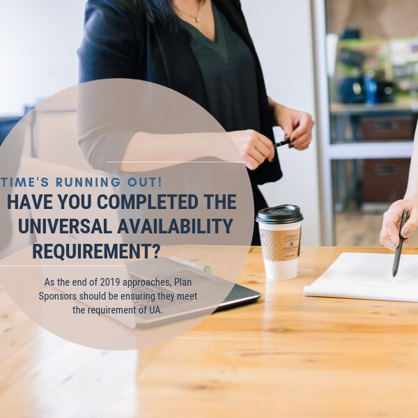 2019’S UNIVERSAL AVAILABILITY REQUIREMENT | by ADMIN Partners, LLC ...