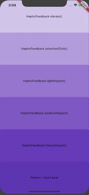 Implement vibration with Flutter. This is meant to be a real quick guide… | by Tagmalogic ...