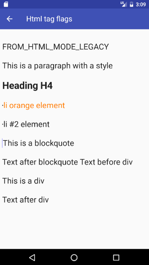 Html tags in Android Nougat TextView | by Yair Kukielka | Medium