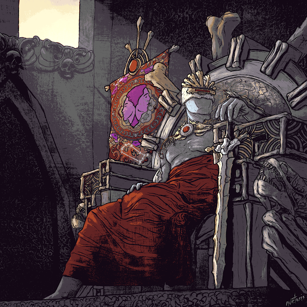 Bone King Lore Story — Part 2. Droskur looked at his once glorious ...