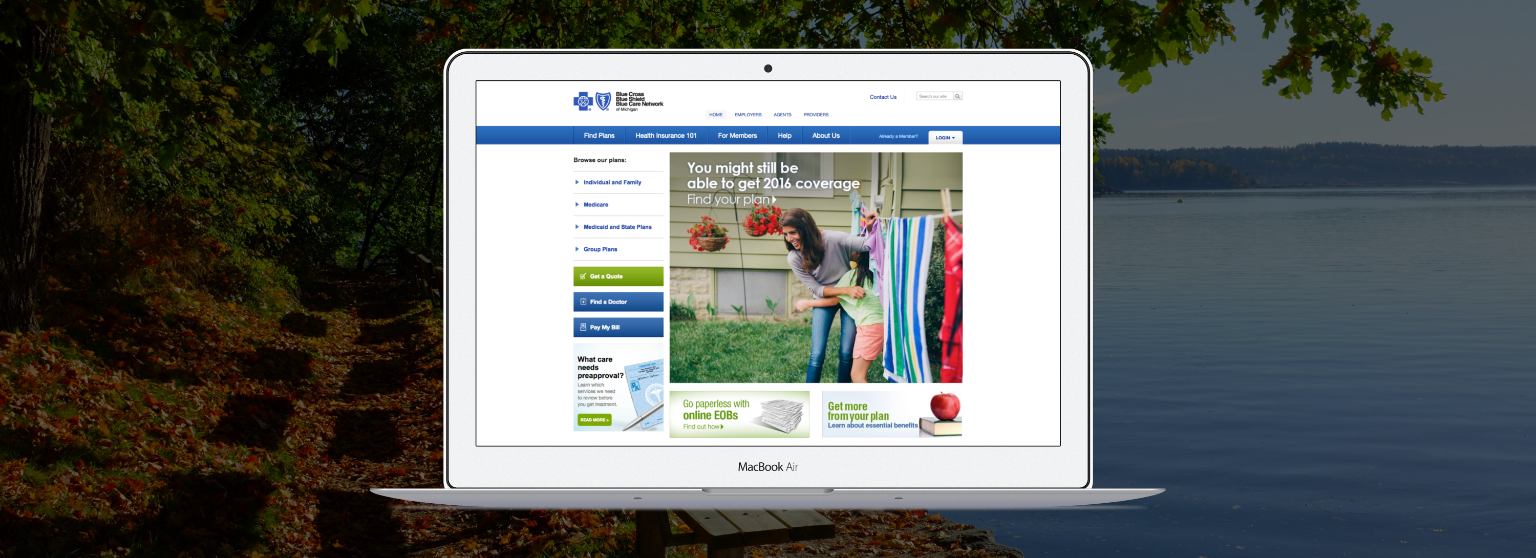 Blue Cross Blue Shield of Michigan | by Brian Saunders | Brian’s Design ...
