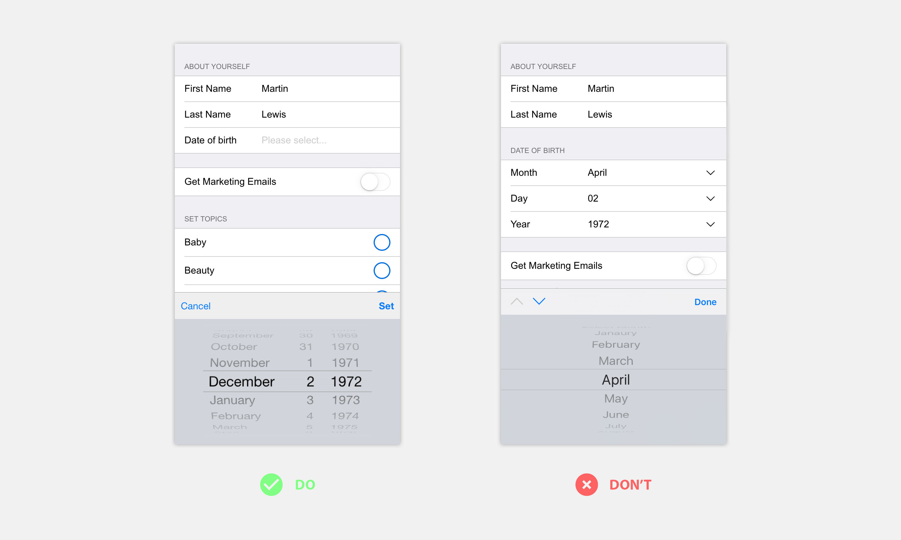 Building Great Mobile Forms. How to help users be successful with… | by ...