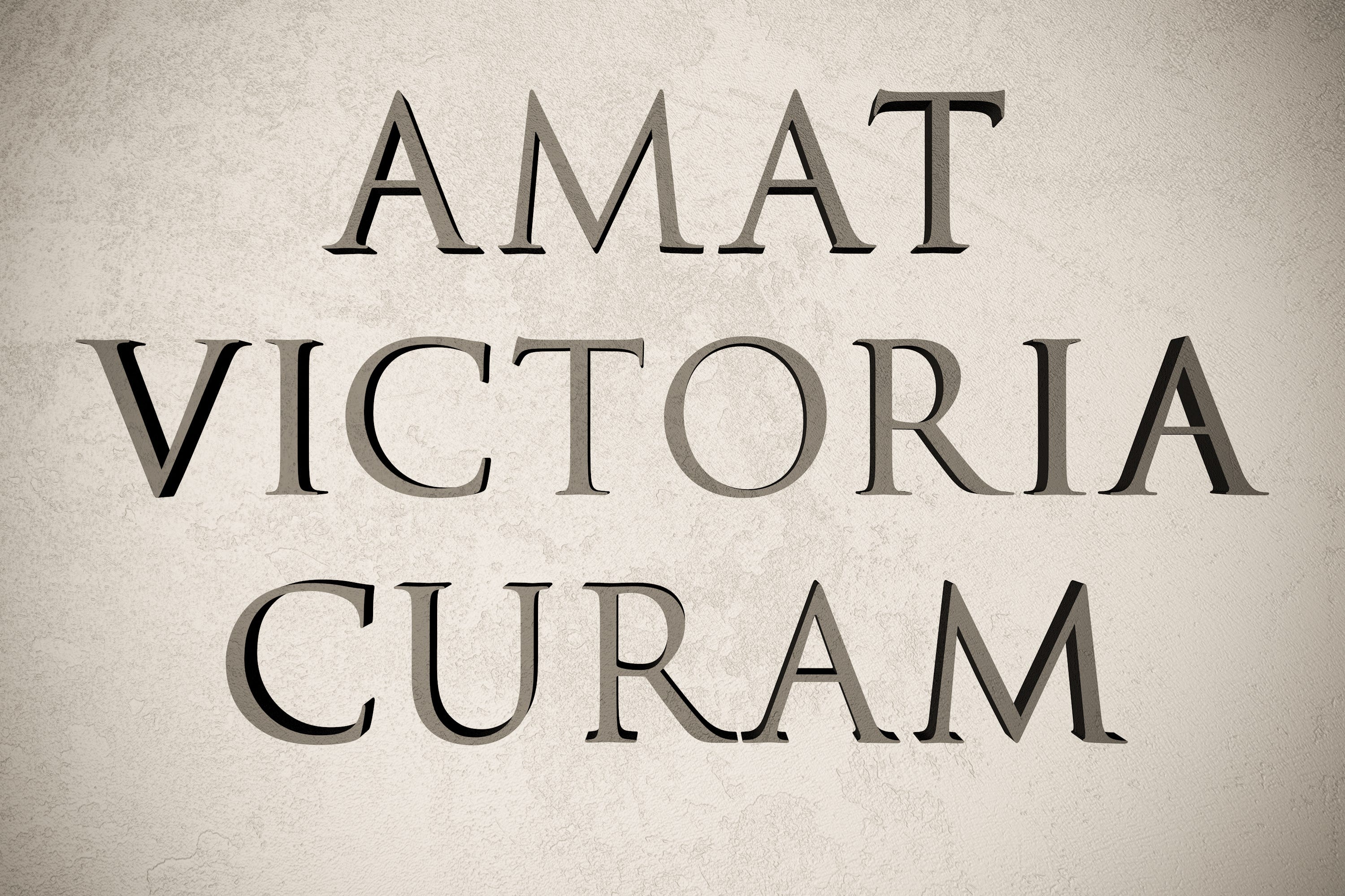 Victory Loves Preparation. Amat Victoria Curam is Latin for… | by Gary ...