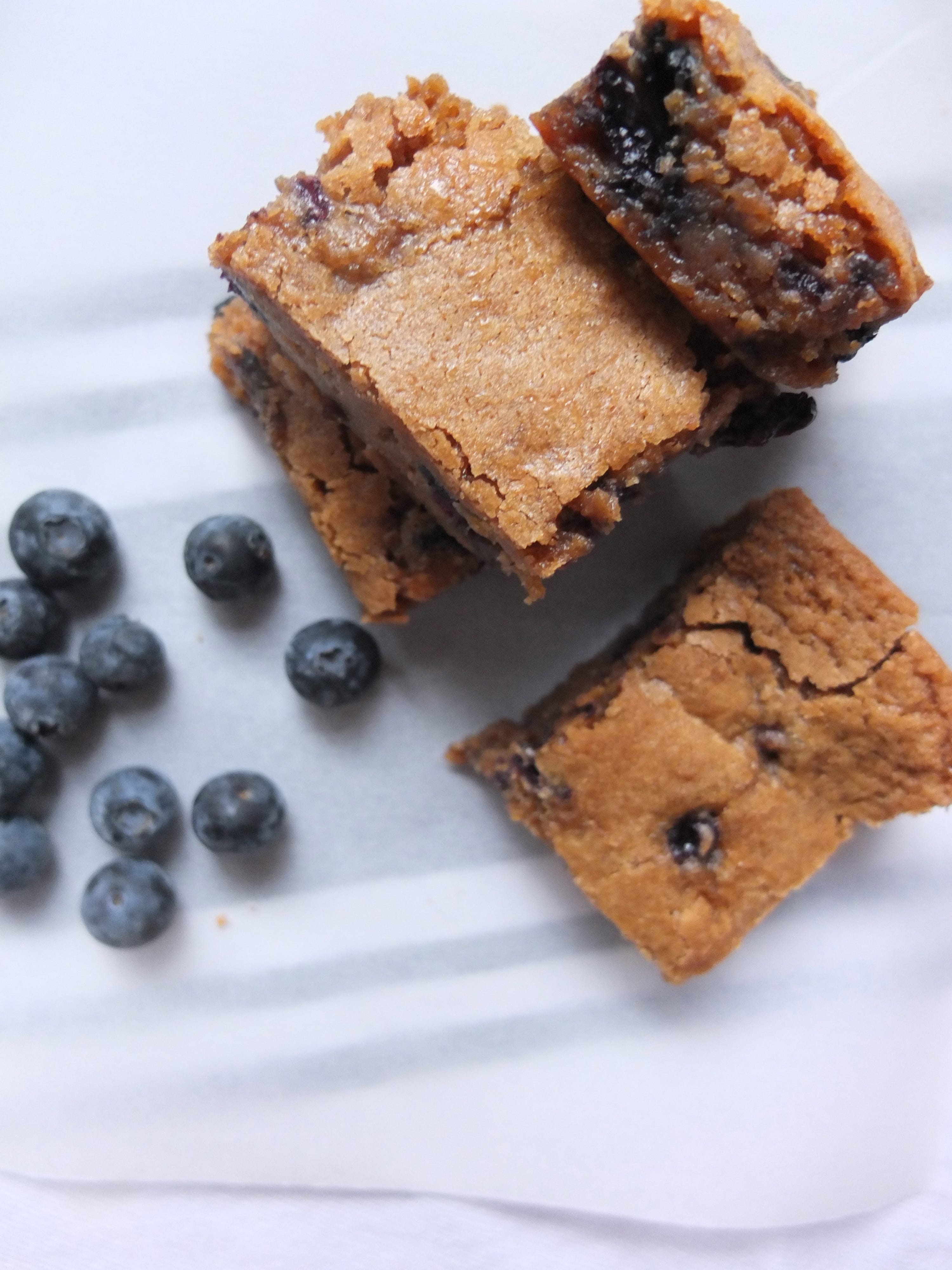 Blueberry Muffin Golden Bars. The taste of fresh blueberry muffins in ...