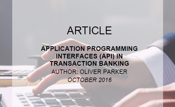 Application Programming Interfaces (APIs) in Transaction Banking | by ...