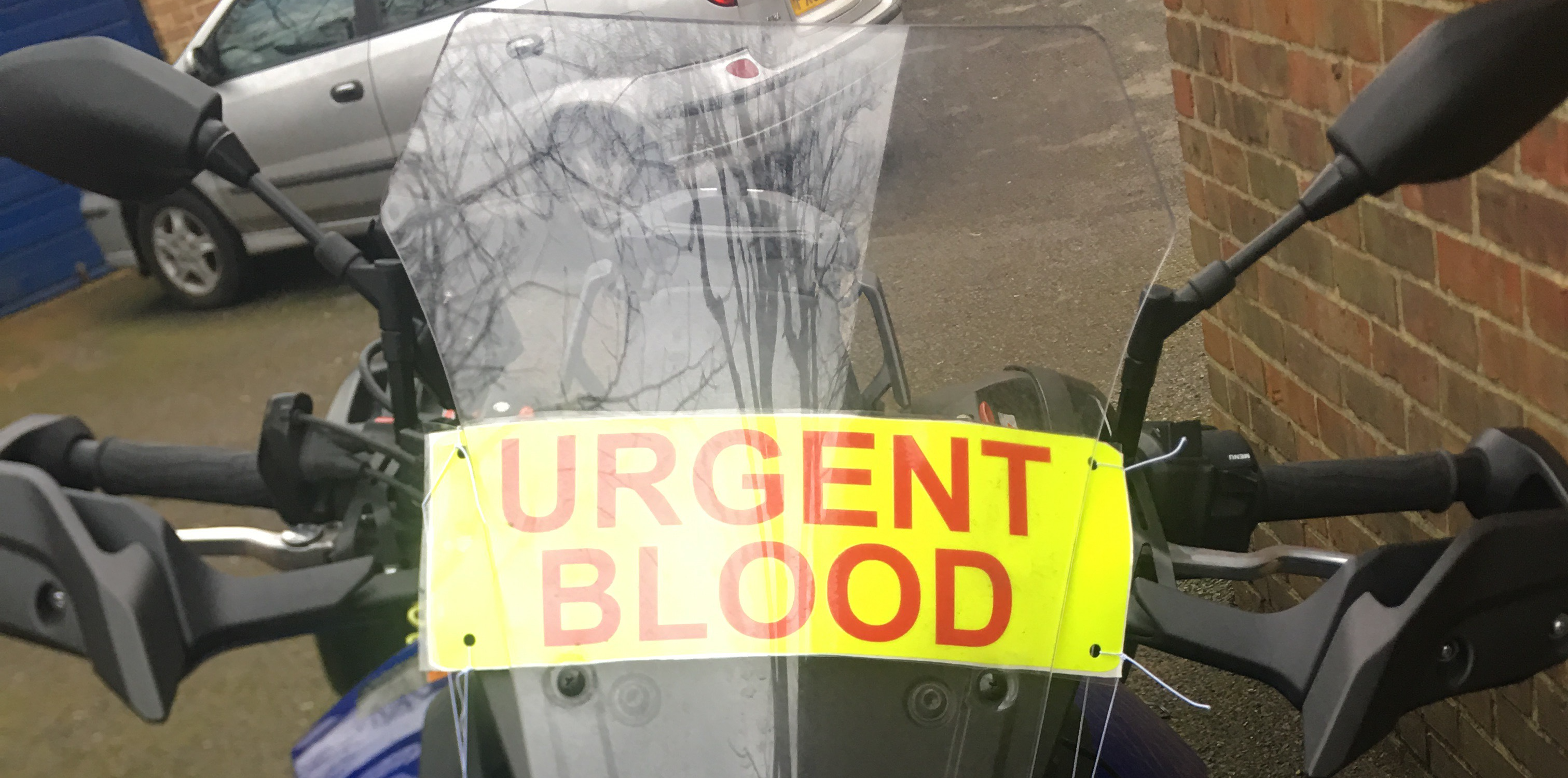 My first run as a “blood biker” - Just another biker - Medium