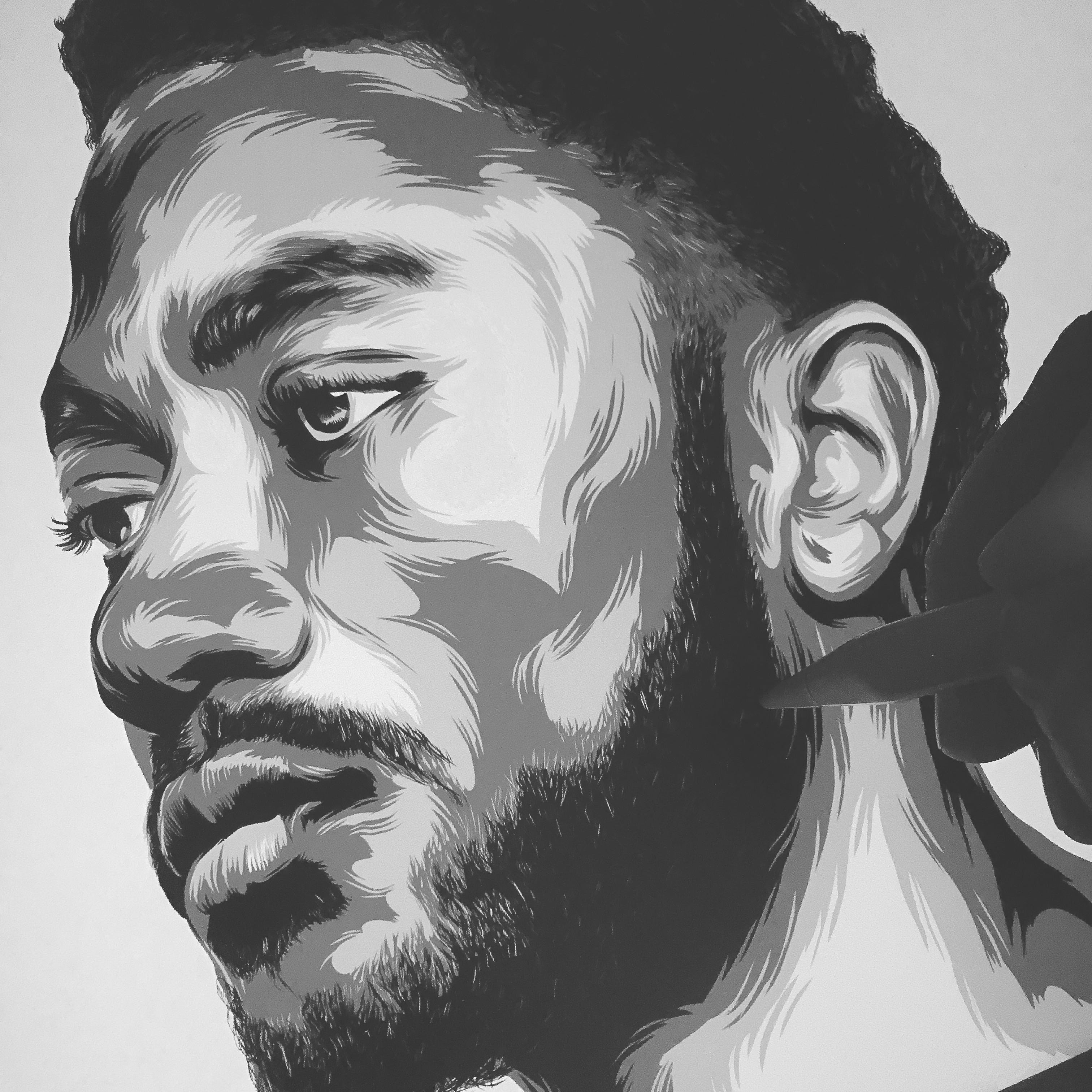 NBA PORTRAITS. Made on the Ipad Pro with Adobe… | by Caroline BLANCHET ...