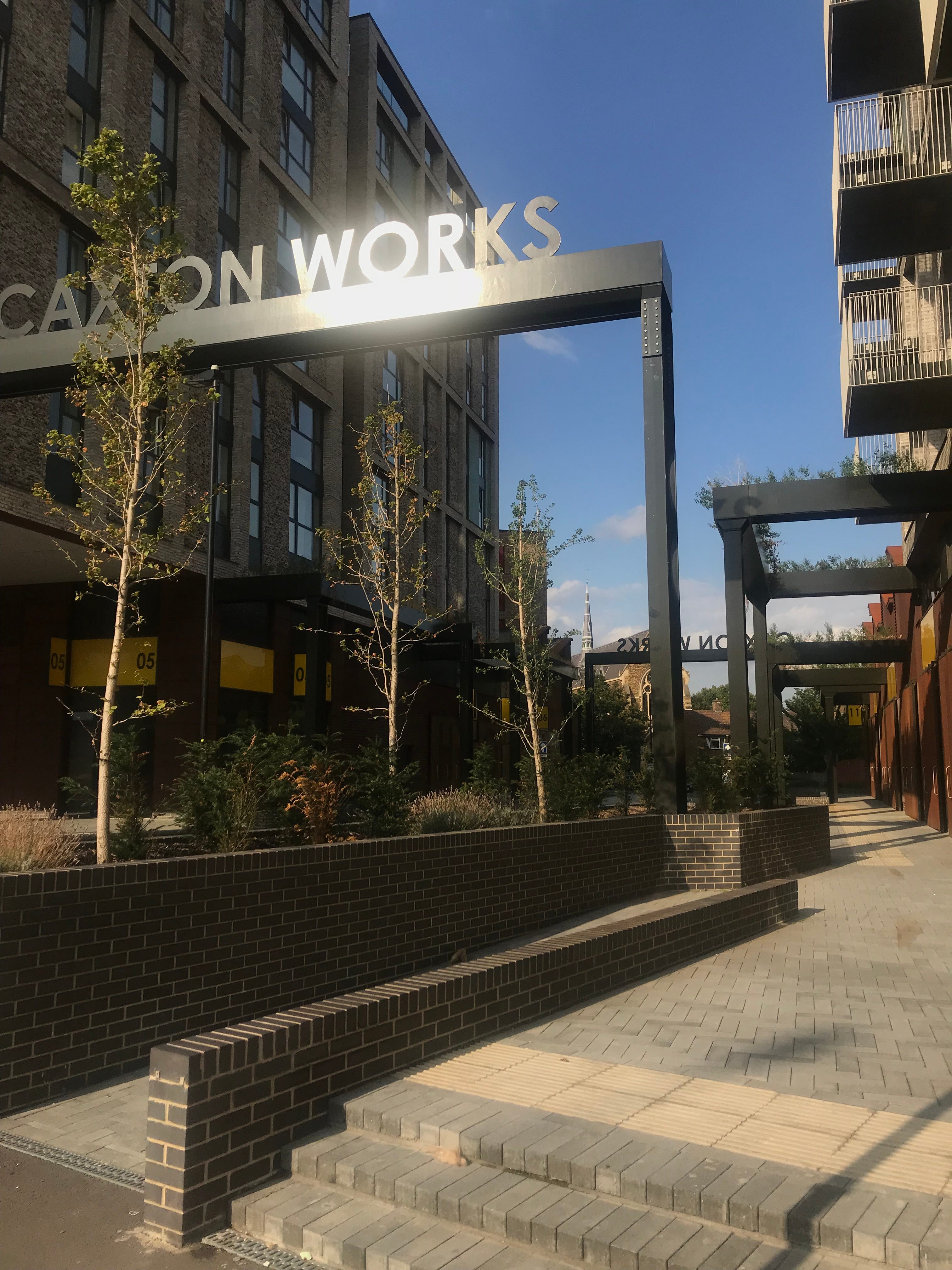 Industrious housing. A walk around Caxton Works | by Jacob Willson | Medium