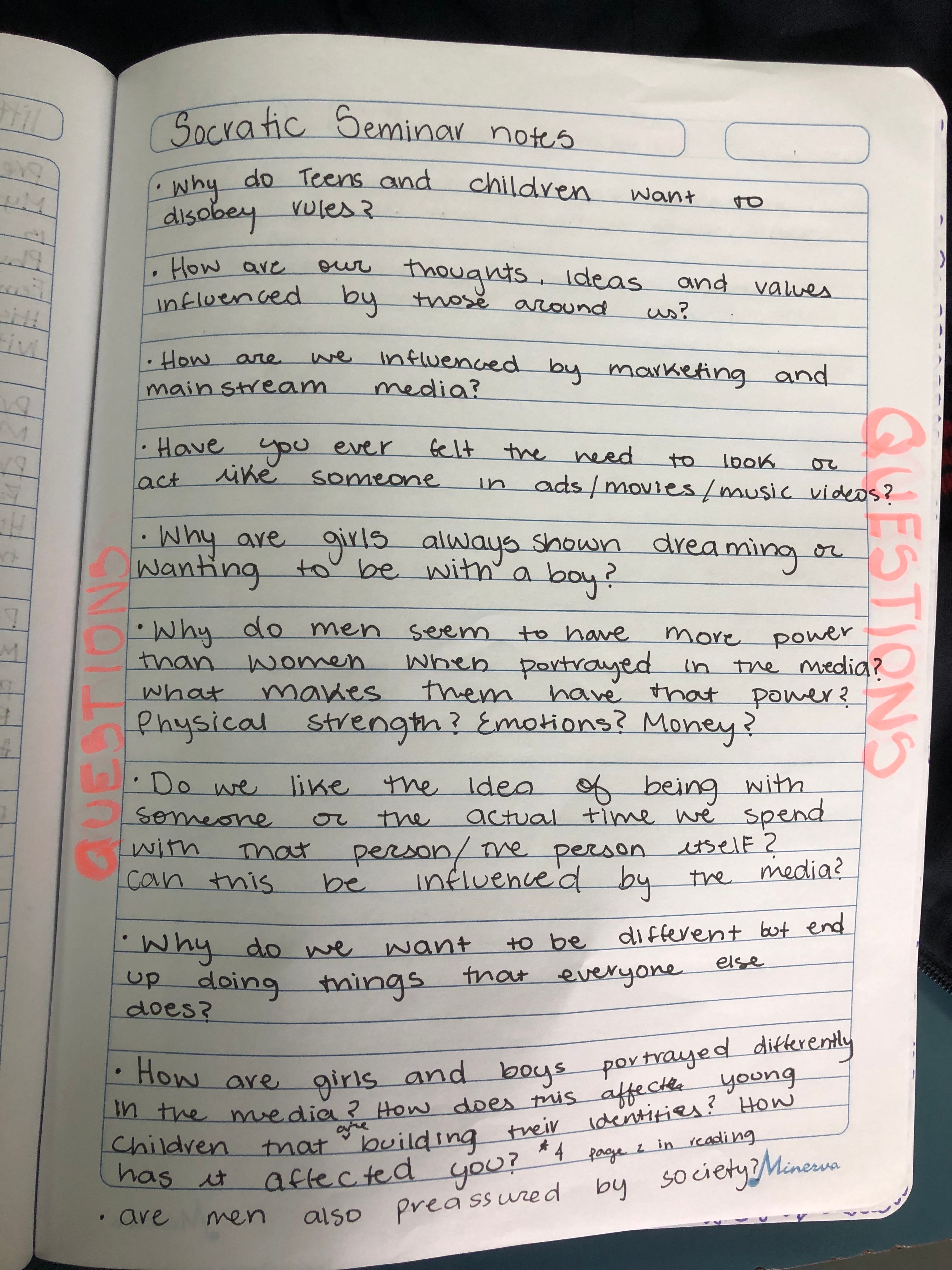 Reflection On the Socratic Seminar | by Daniela Gioia | Medium