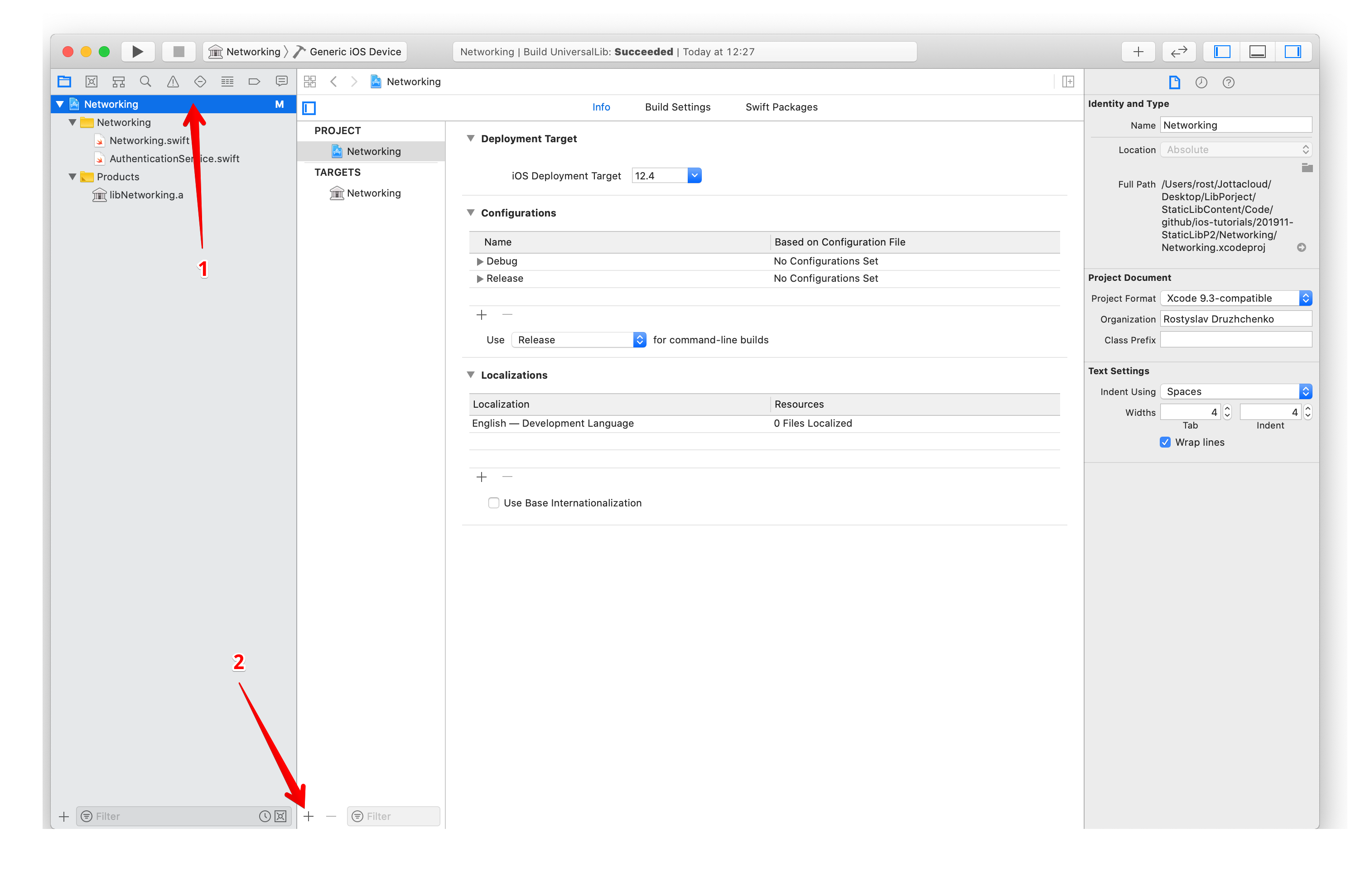 Create A Swift 5 Static Library Part 2 By Rostyslav Druzhchenko