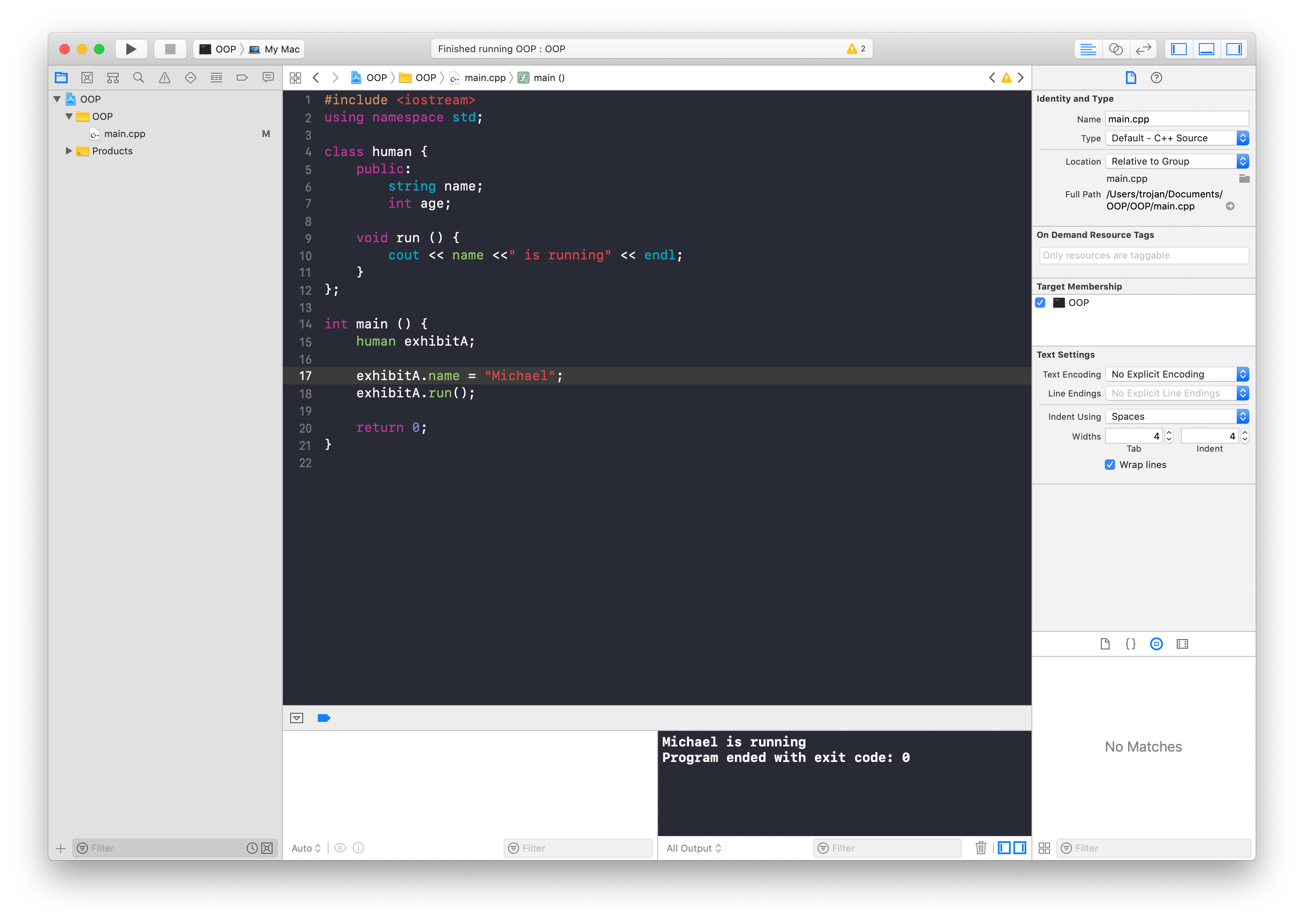 Understanding Basic Object Oriented Programming With C By Michael
