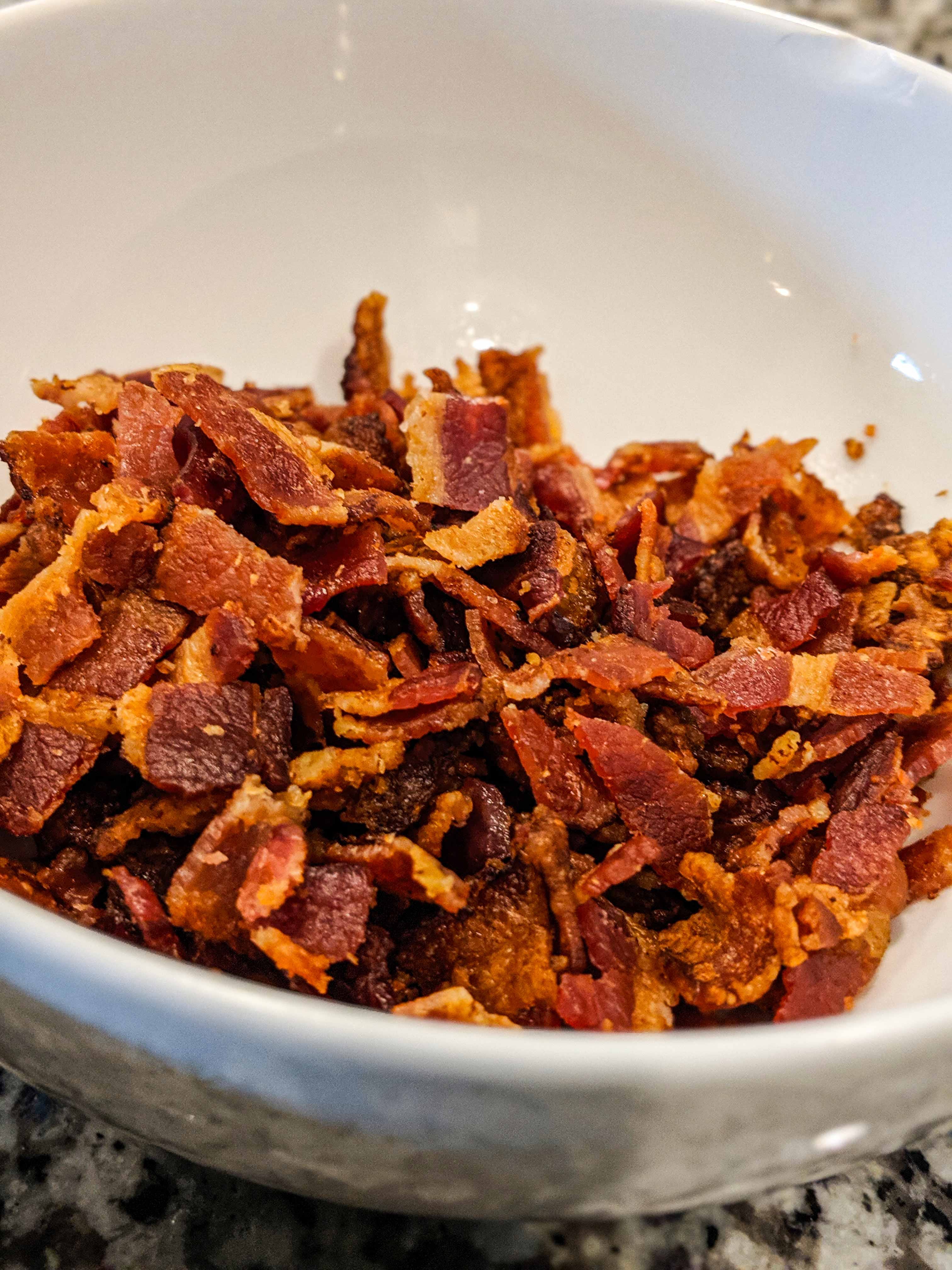A Virgin Makes Dark Chocolate Peanut & Bacon Brittle | by Q Manning ...