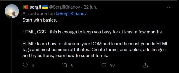 Frontend Developer Roadmap — Day 2: HTML | by Eric van Rees | Jul, 2022 ...