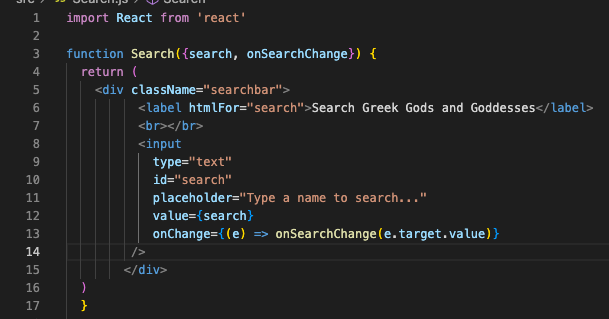 Filtering Results in React Using a Search Bar | by Mai Vang | Medium