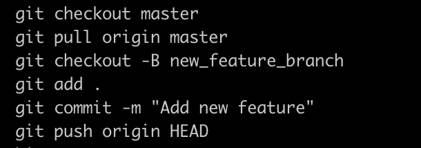 Daily Git Commands Sequence Of Git Commands I Use When By