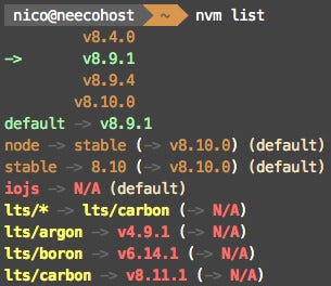 Múltiples versiones de Node con NVM | by Nicolás Avila | devsChile | Medium