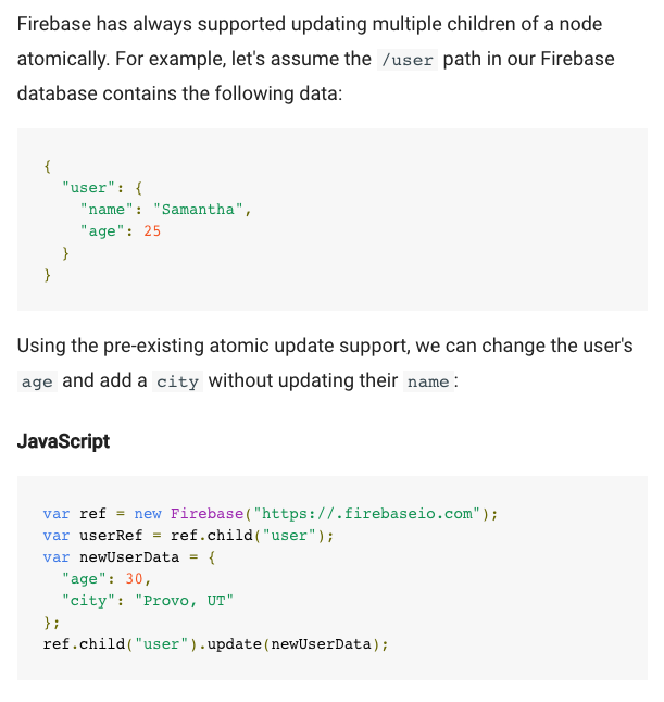 Firebase Multi Path Updates — Updating Denormalized Data In Multiple Locations By Dan 9949