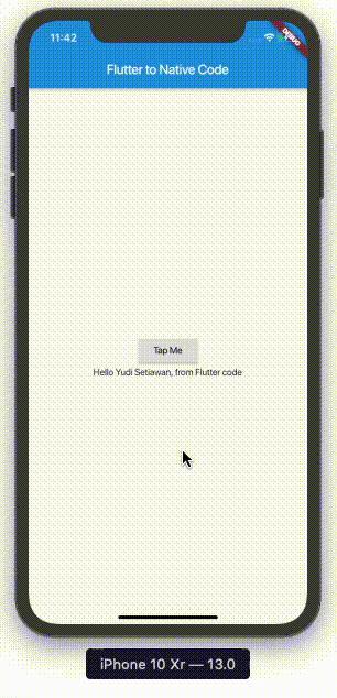 Flutter to Native Code. How to call native code from Flutter | by Yudi Setiawan | Nusanet ...