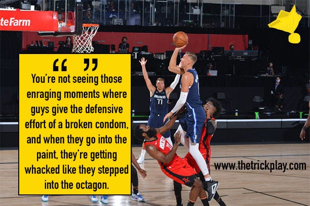 NBA Bubble Basketball is the Best Kind of Basketball | by Noah G | Medium