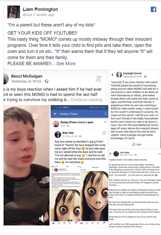 Momo Challenge. Introduction | by Kayla Miller | Medium