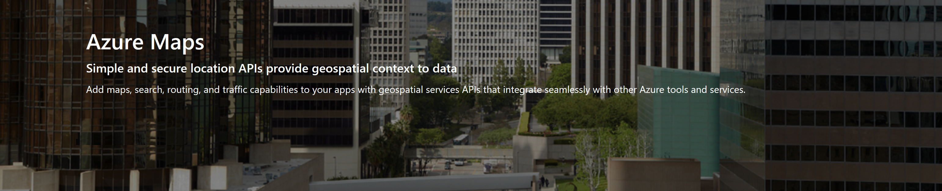 Azure Maps vs Bing Maps. Azure Maps is one of the latest… | by Snake ...