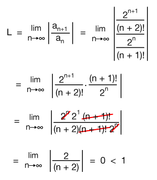 Ratio Test. THIS TEST IS GOOD FOR FACTORIALS. | by Solomon Xie ...