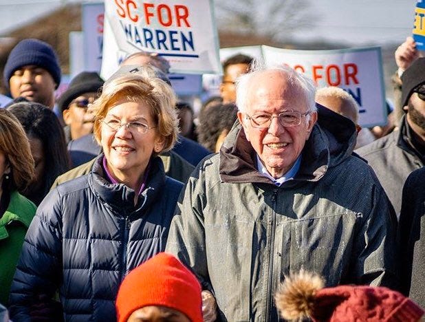 Team Warren for Bernie Sanders. We, former members of the Warren for ...